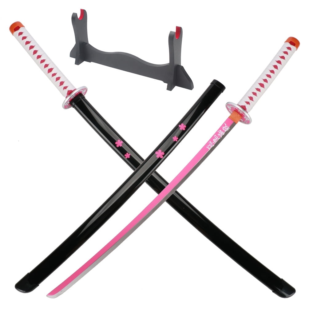 41 inches Anime Real Metal Demon Slayer Sword Kanao Kanawo with Wooden ...