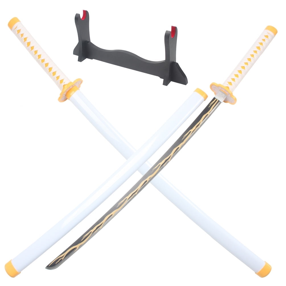 41 inches Anime Real Metal Demon Slayer Sword Agatsuma Zenitsu with ...