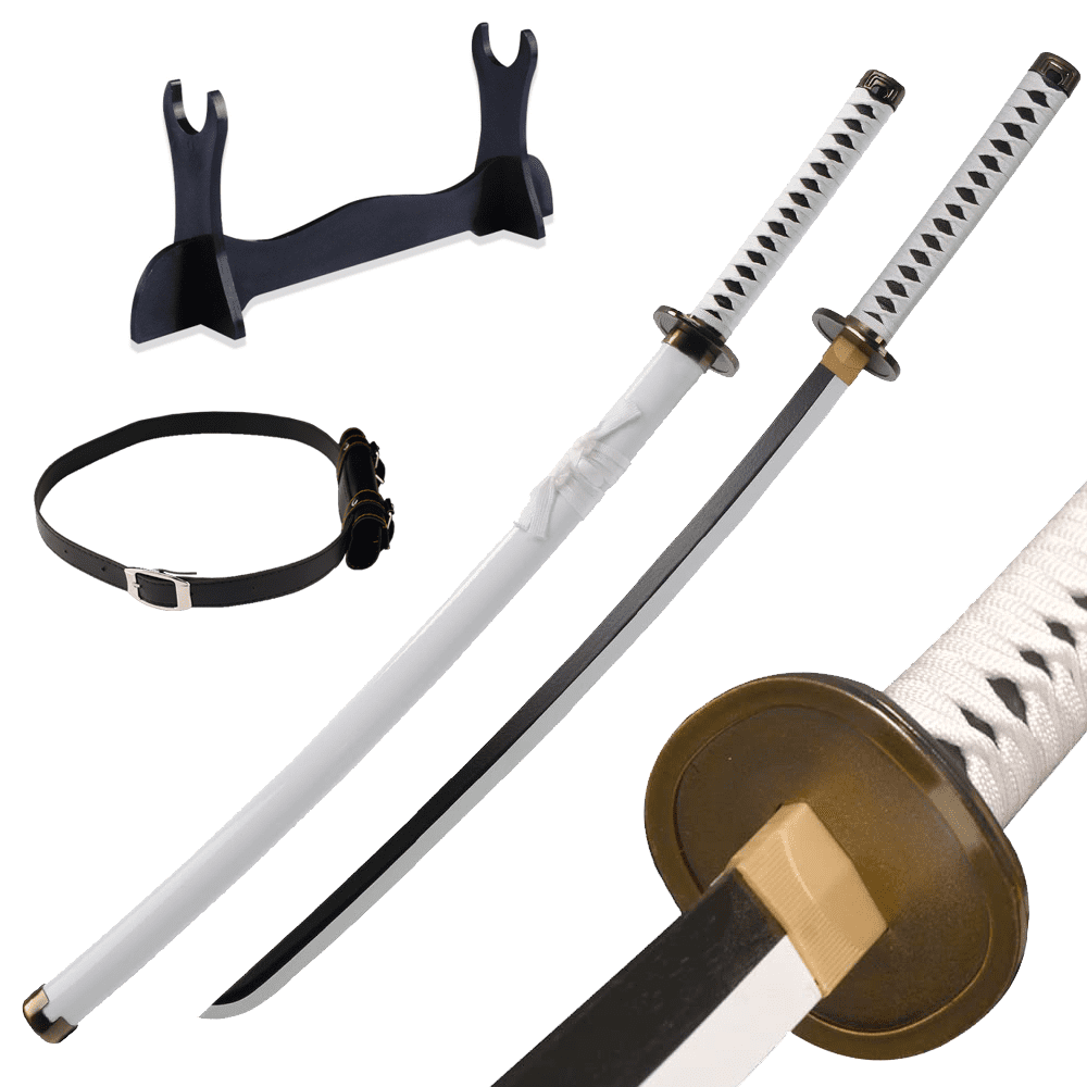 41 inches Wooden Sword Wado Ichimonji with Belt and Holder - Walmart.com