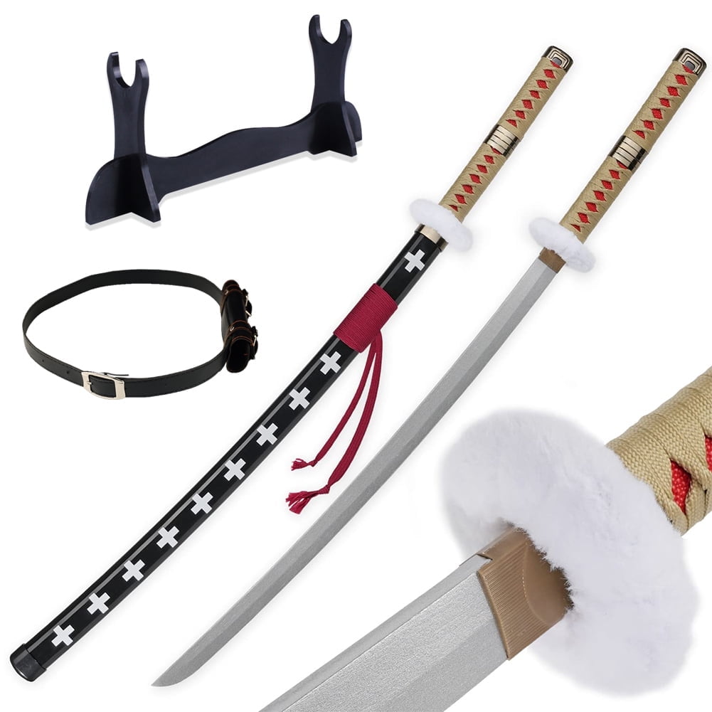 41 inches Wooden Sword with Black Belt and Holder - Walmart.com