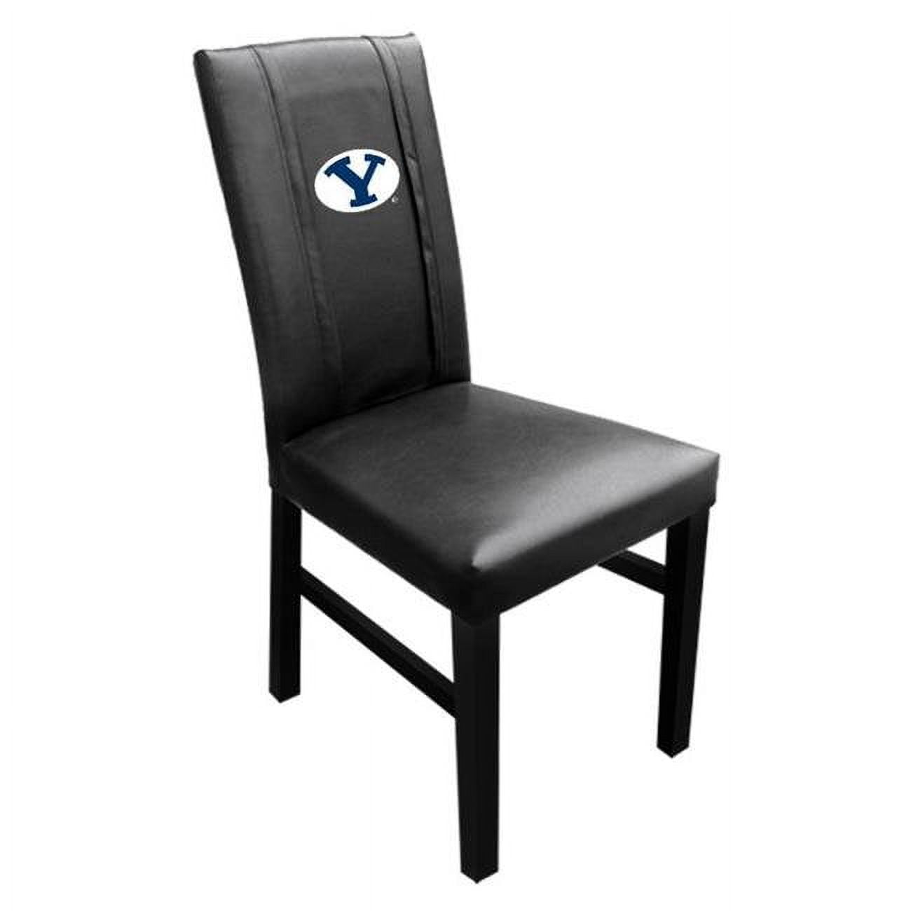 41 x 29 x 19 in. BYU Cougars Collegiate Side Chair 2000 - Black ...