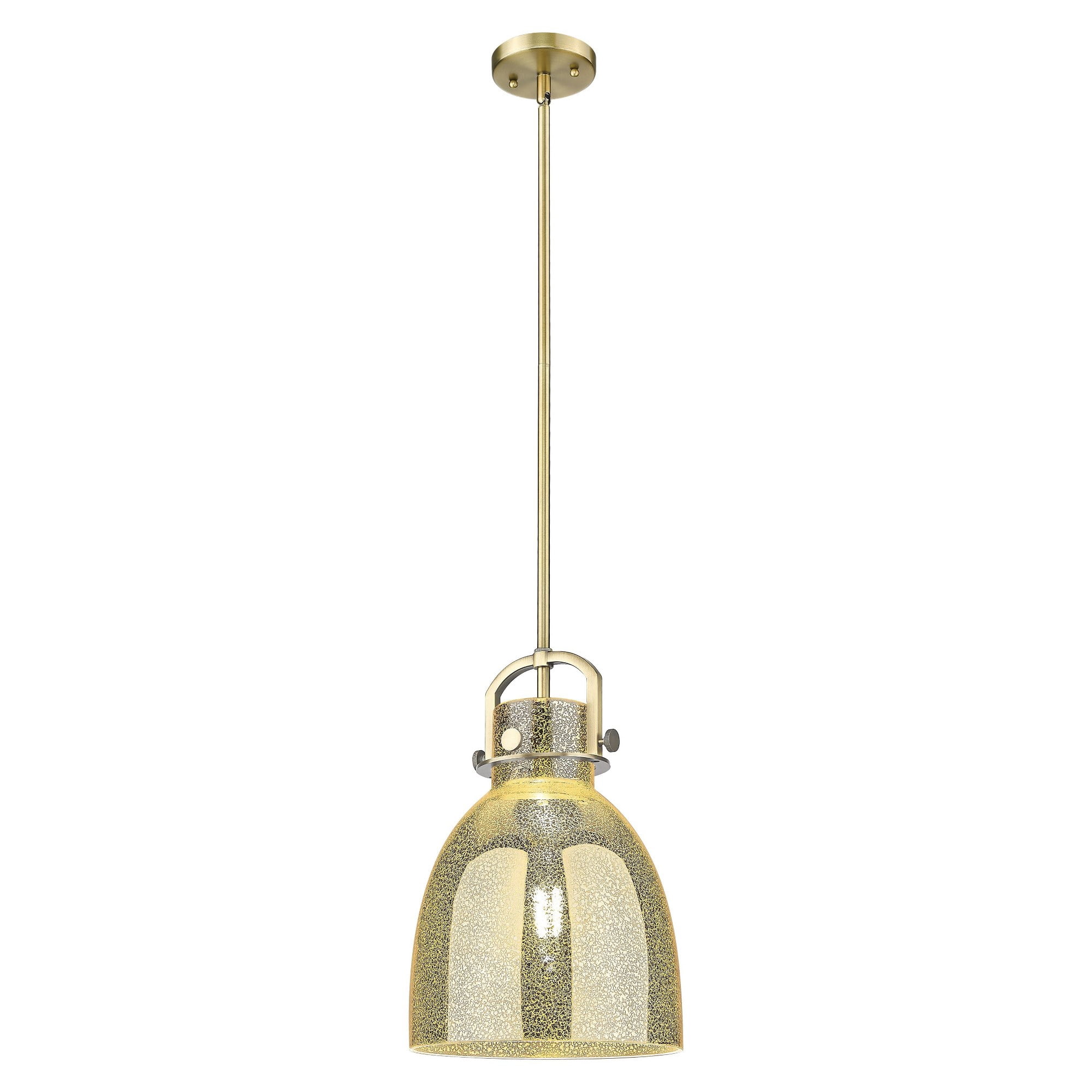 410-1SM-BB-G412-10ME Innovations Lighting Newton Bell - 1 Light Stem ...
