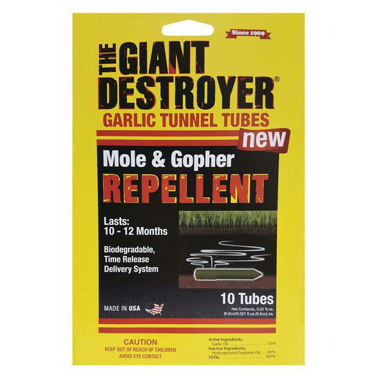 410 Mole & Gopher Repellent Tube - Walmart.com