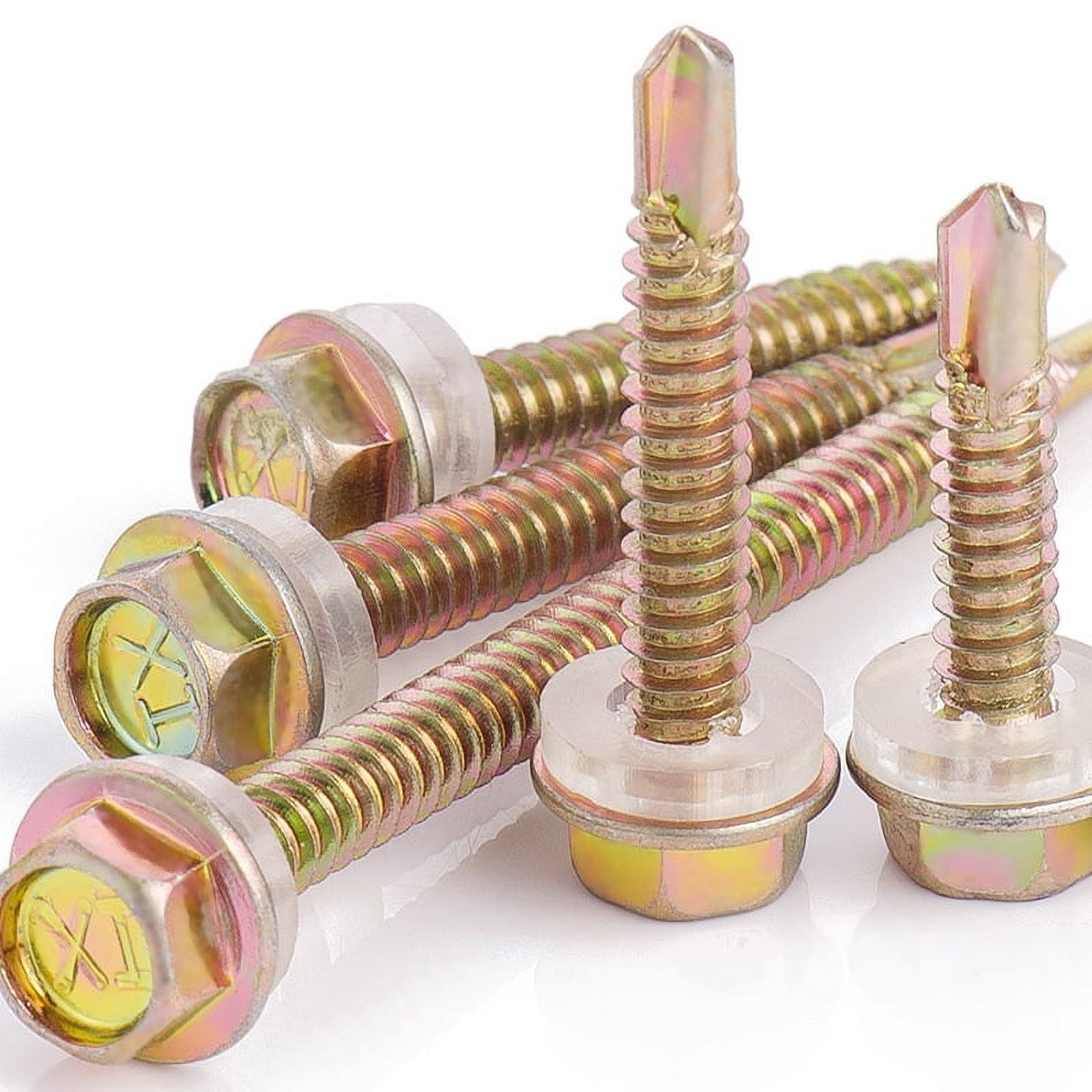 410 Stainless Steel External Hex Self-Drilling Dovetail Tile Screw M6.3 ...