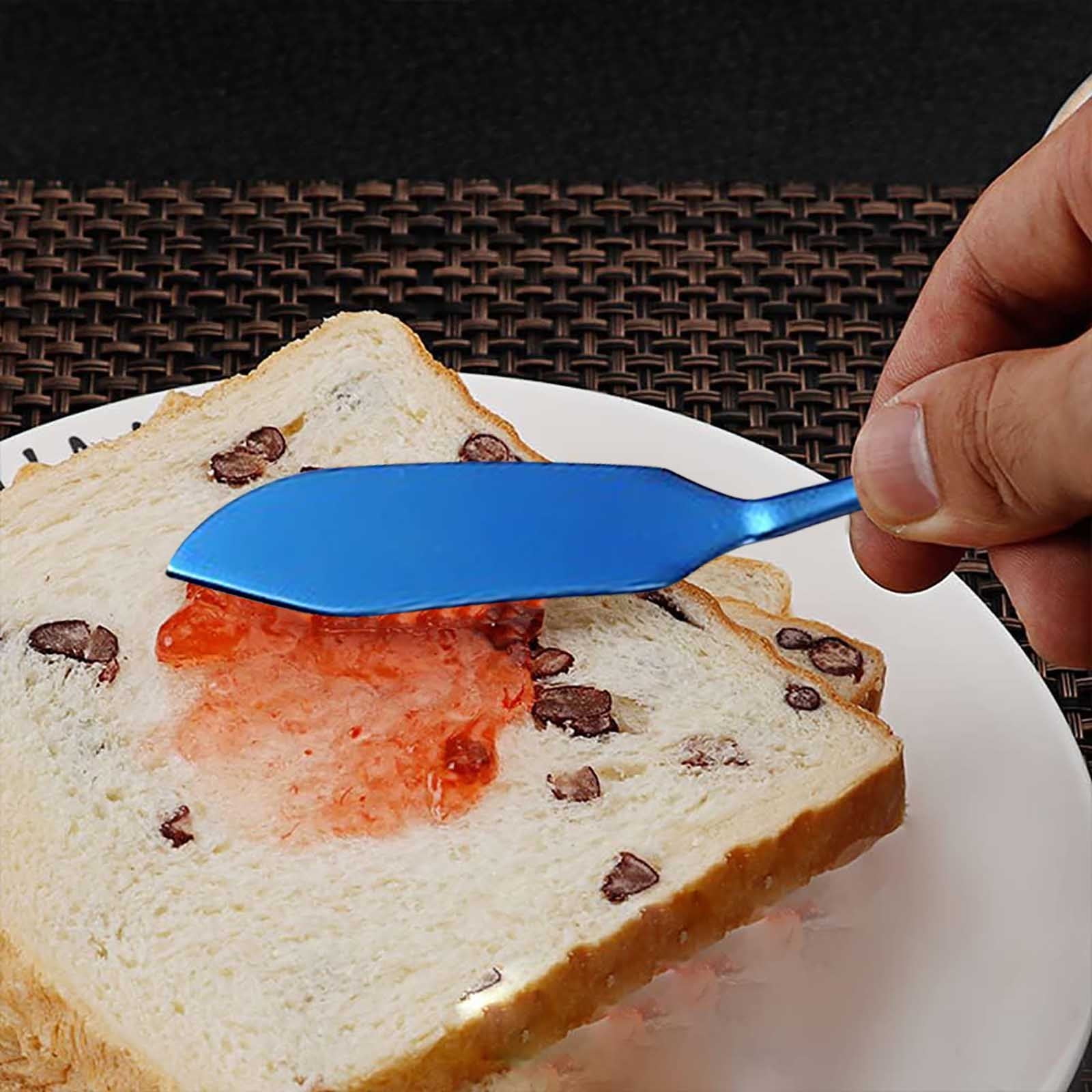 410 Stainless Steel Titanium Plated Cream Knife, Spatula and Cheese ...