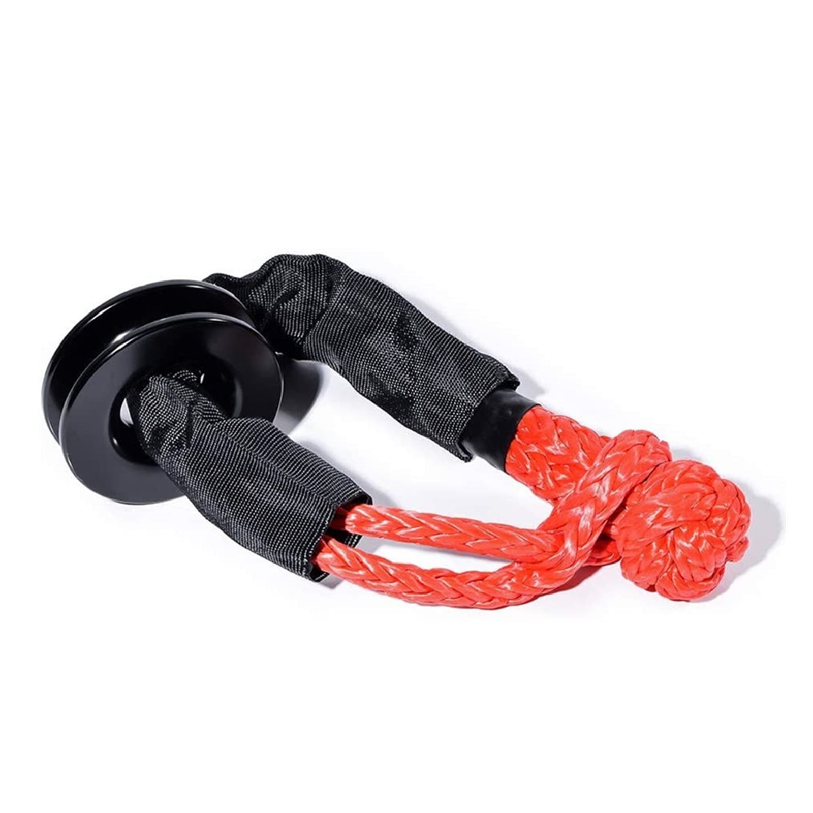 41000lbs Winch Rope Synthetic Soft Shackle+Recovery Ring Set Rugged ...