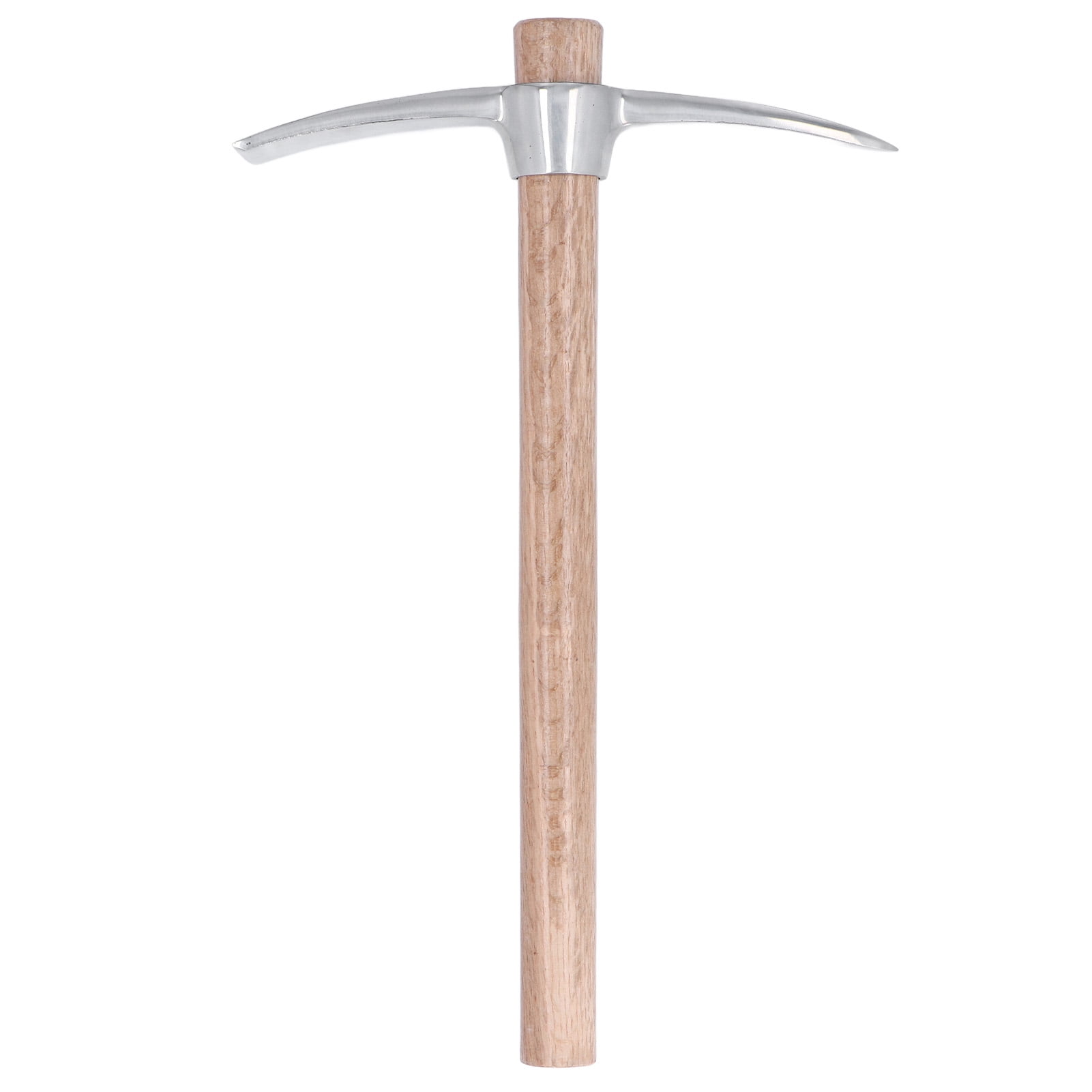 410MM Stainless Steel Pickaxe Hoe with Wooden Handle Garden Pick Hoe ...