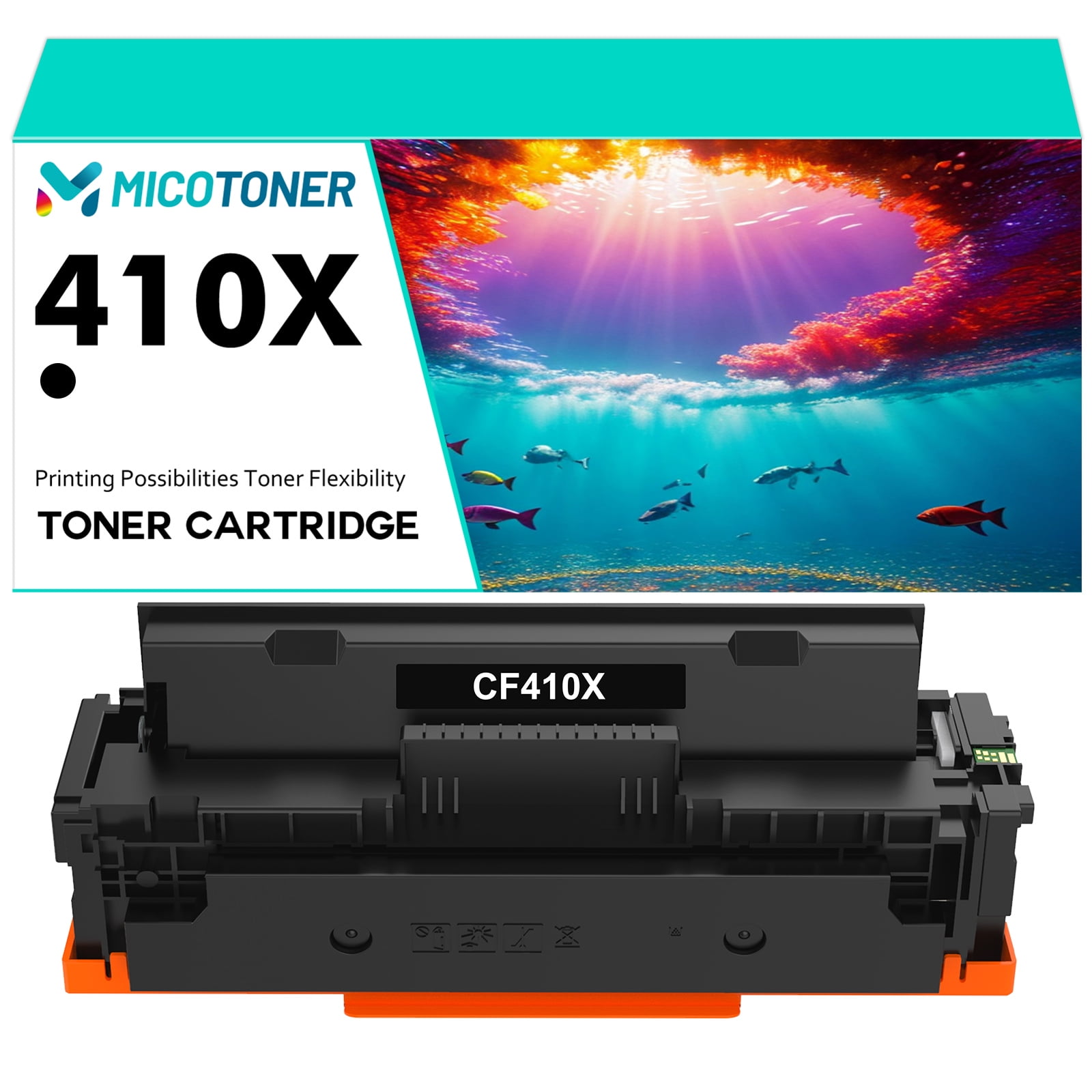 410X CF410X Compatible for HP 410X Laserjet Black Toner Cartridge Hign ...