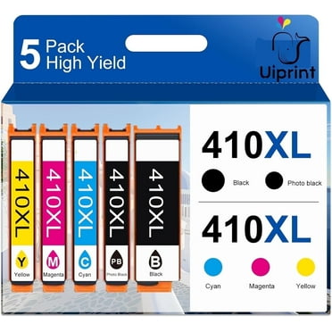 SAHEY 410XL Ink Cartridge for Epson Expression XP-830/640/530/630/635 ...