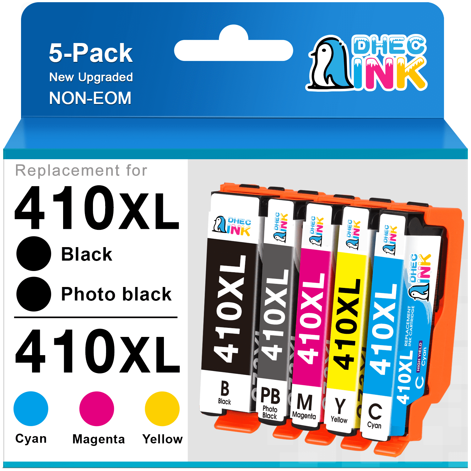 410XL Ink Cartridge for Epson 410 XL 410XL T410 Ink Cartridges for ...