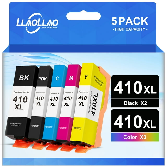 410XL Ink Cartridge for Epson 410 410 XL Ink for Epson Expression XP ...