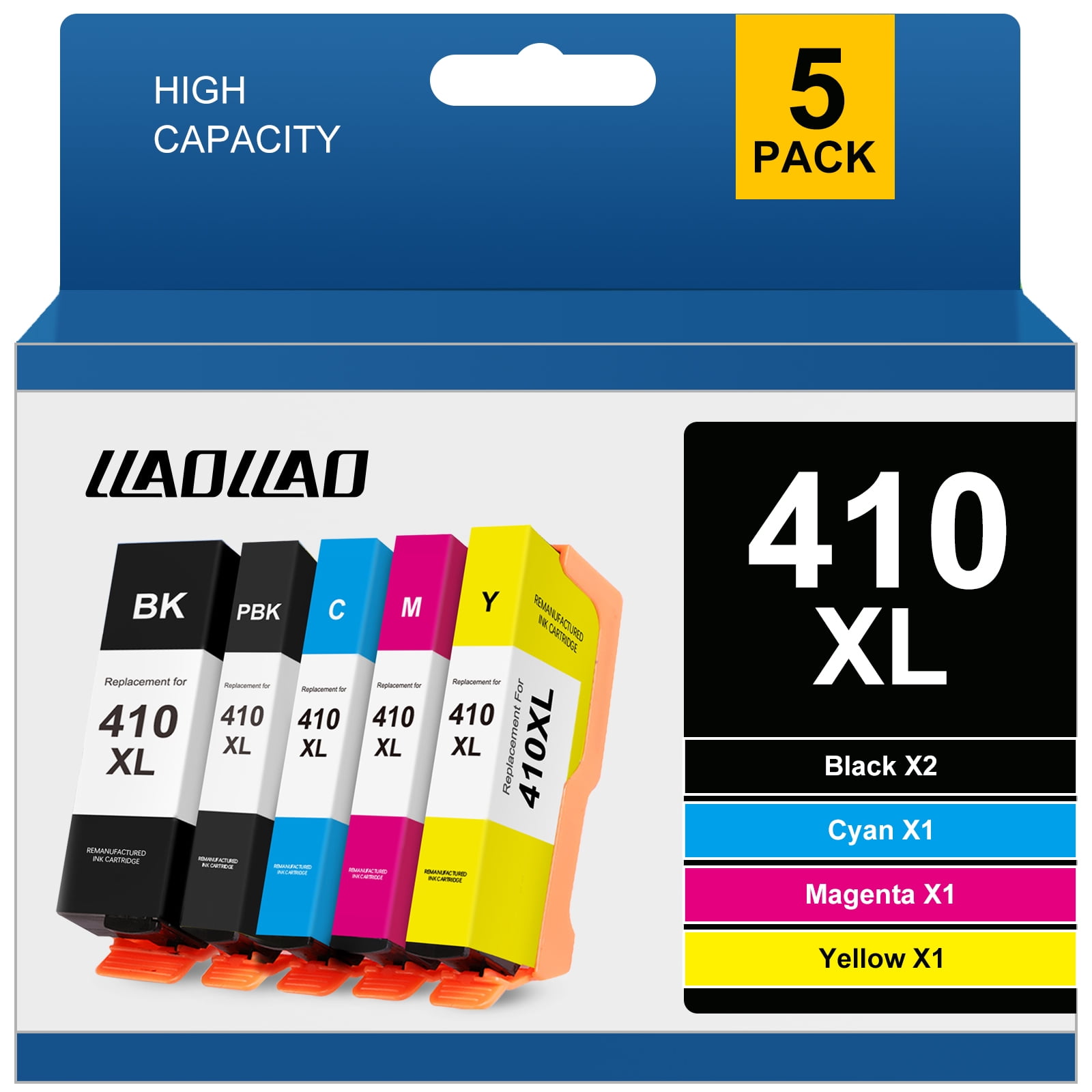 410XL Ink Cartridge for Epson 410 410 XL Ink for Epson Expression XP ...