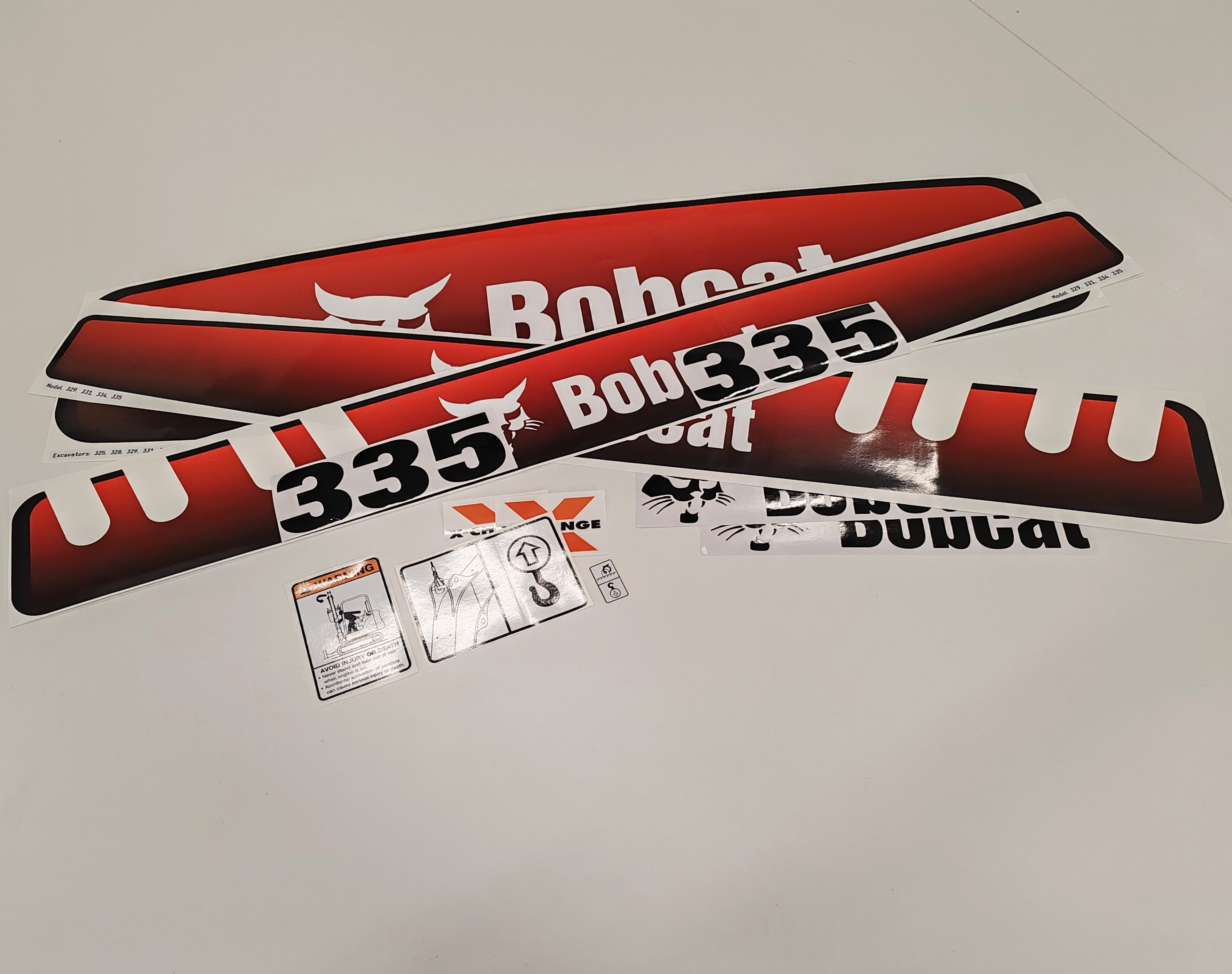 411 Decals Aftermarket Replacement Sticker Set Compatible with Bobcat ...