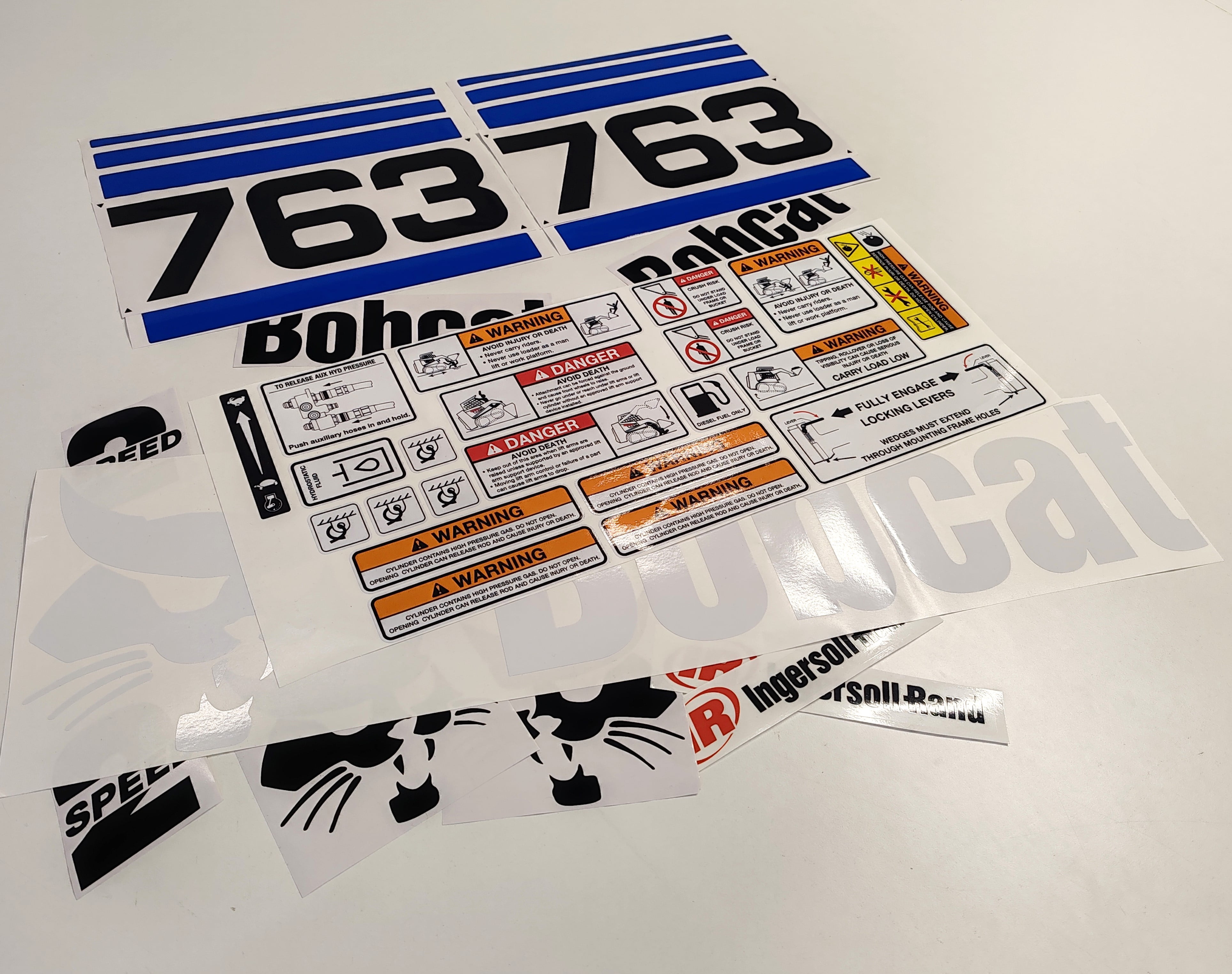 411 Decals Aftermarket Replacement Sticker Set Compatible with Bobcat ...
