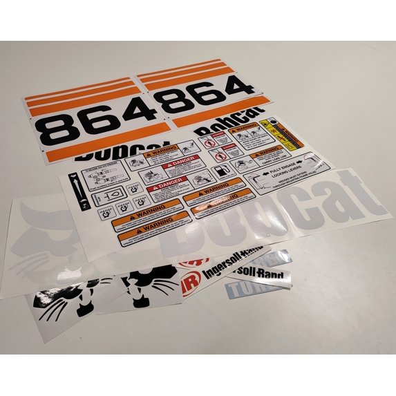 411 Decals Aftermarket Replacement Sticker Set Compatible with Bobcat ...