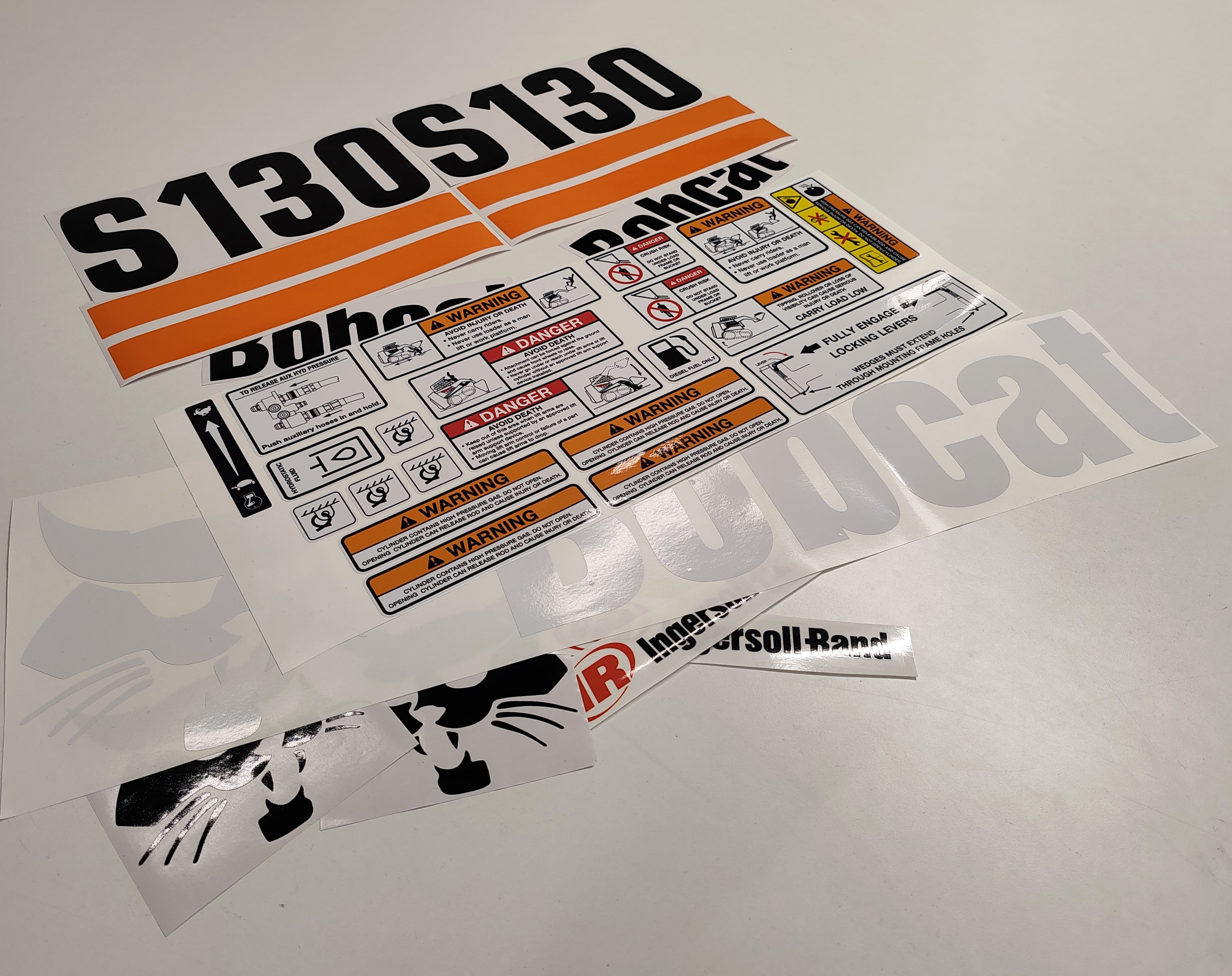 411 Decals Aftermarket Replacement Sticker Set Compatible with Bobcat ...