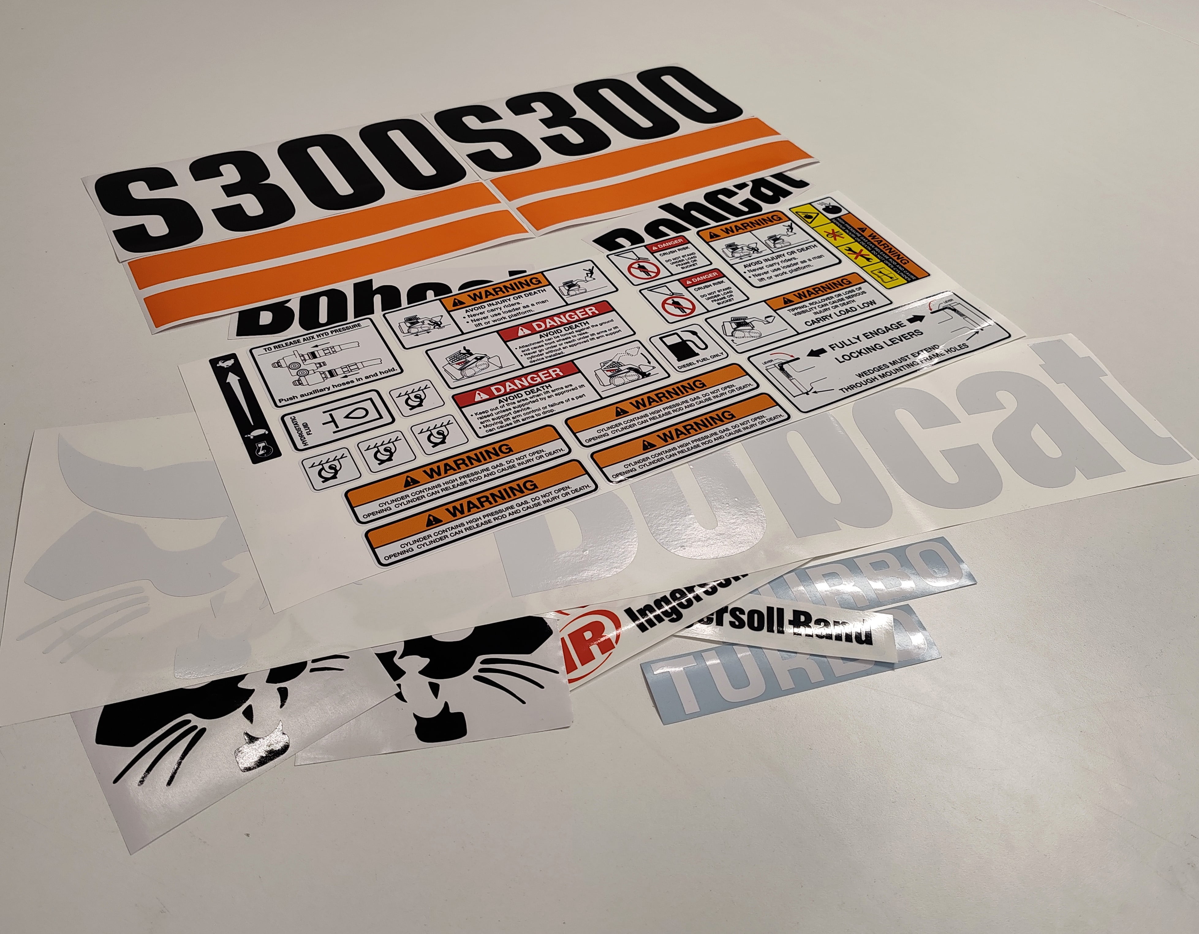 411 Decals Aftermarket Replacement Sticker Set Compatible with Bobcat ...