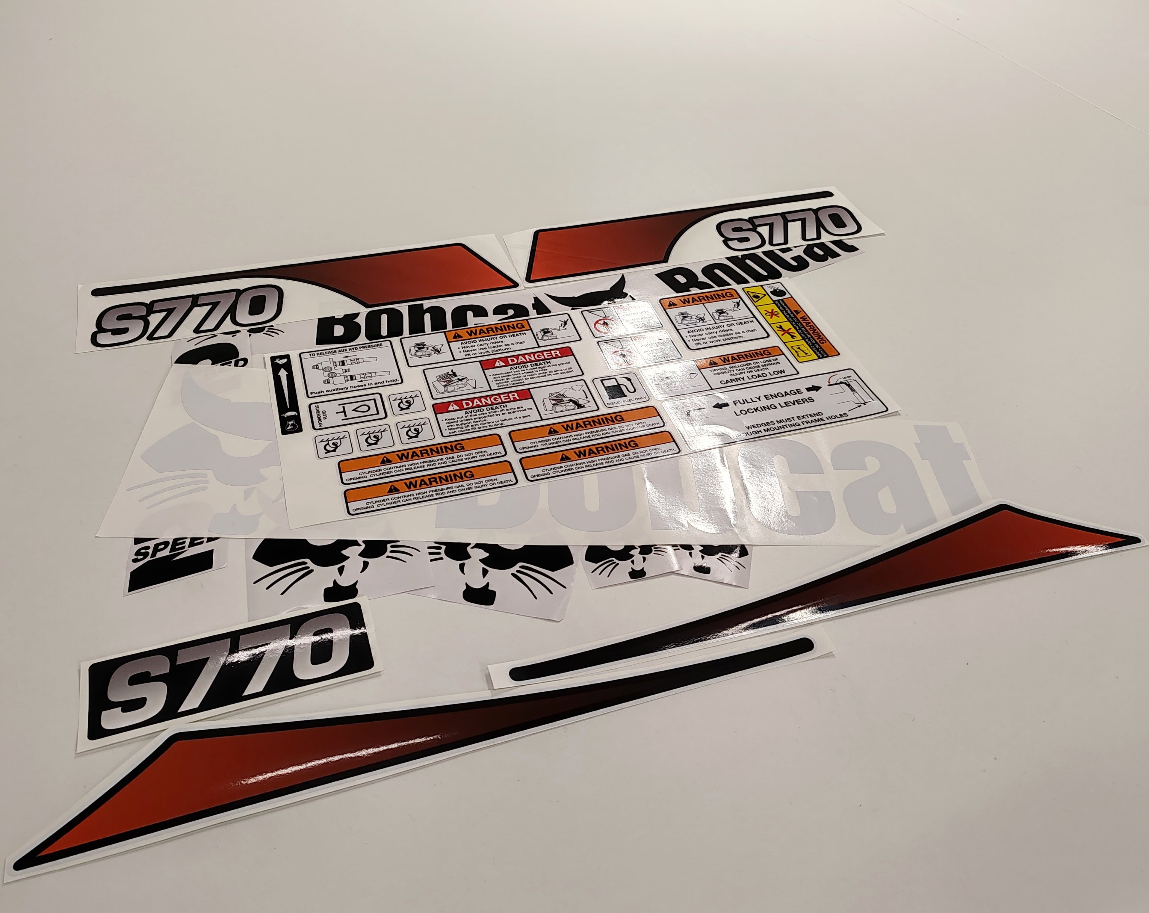 411 Decals Aftermarket Replacement Sticker Set Compatible with Bobcat ...