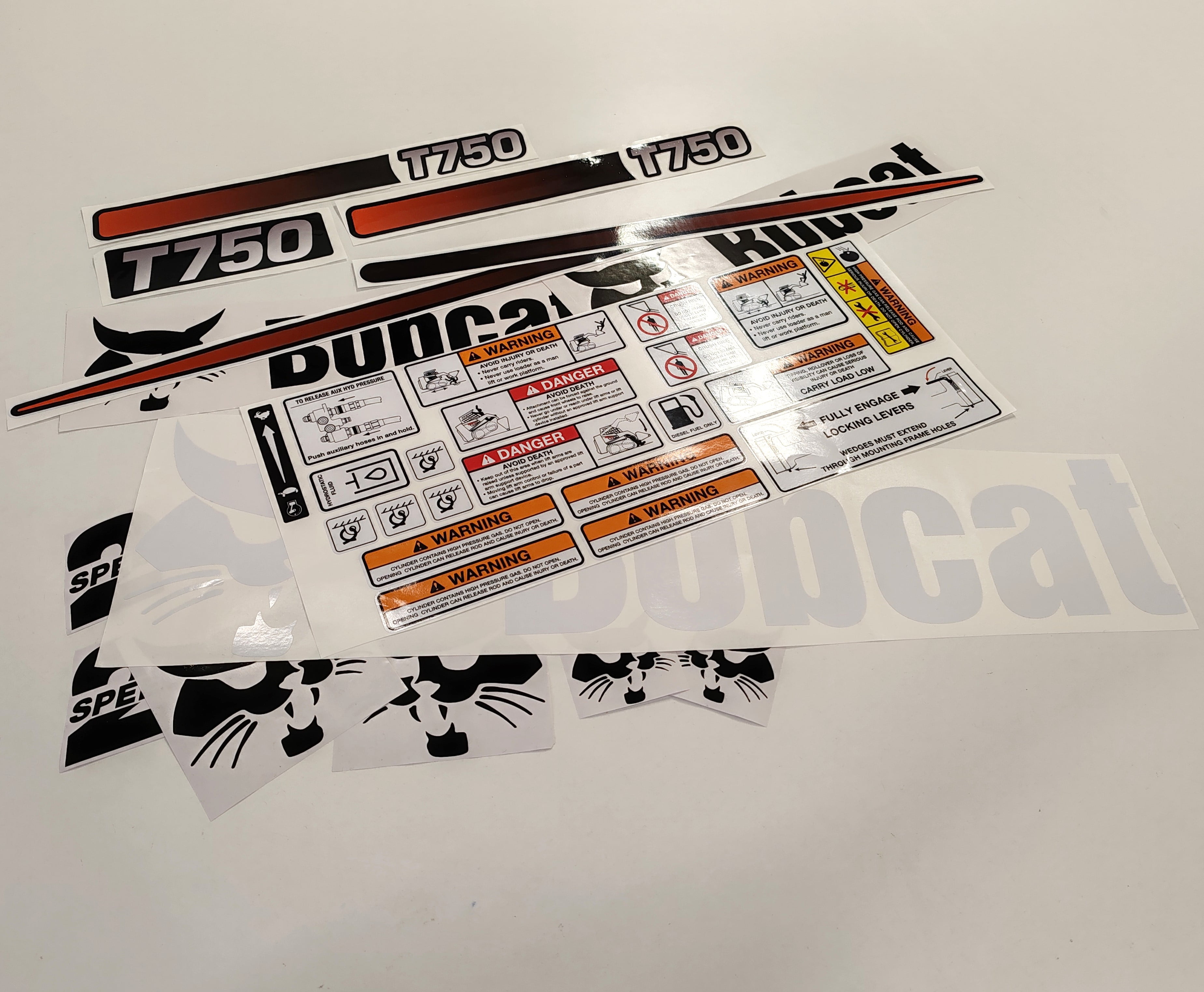 411 Decals Aftermarket Replacement Sticker Set Compatible with Bobcat ...
