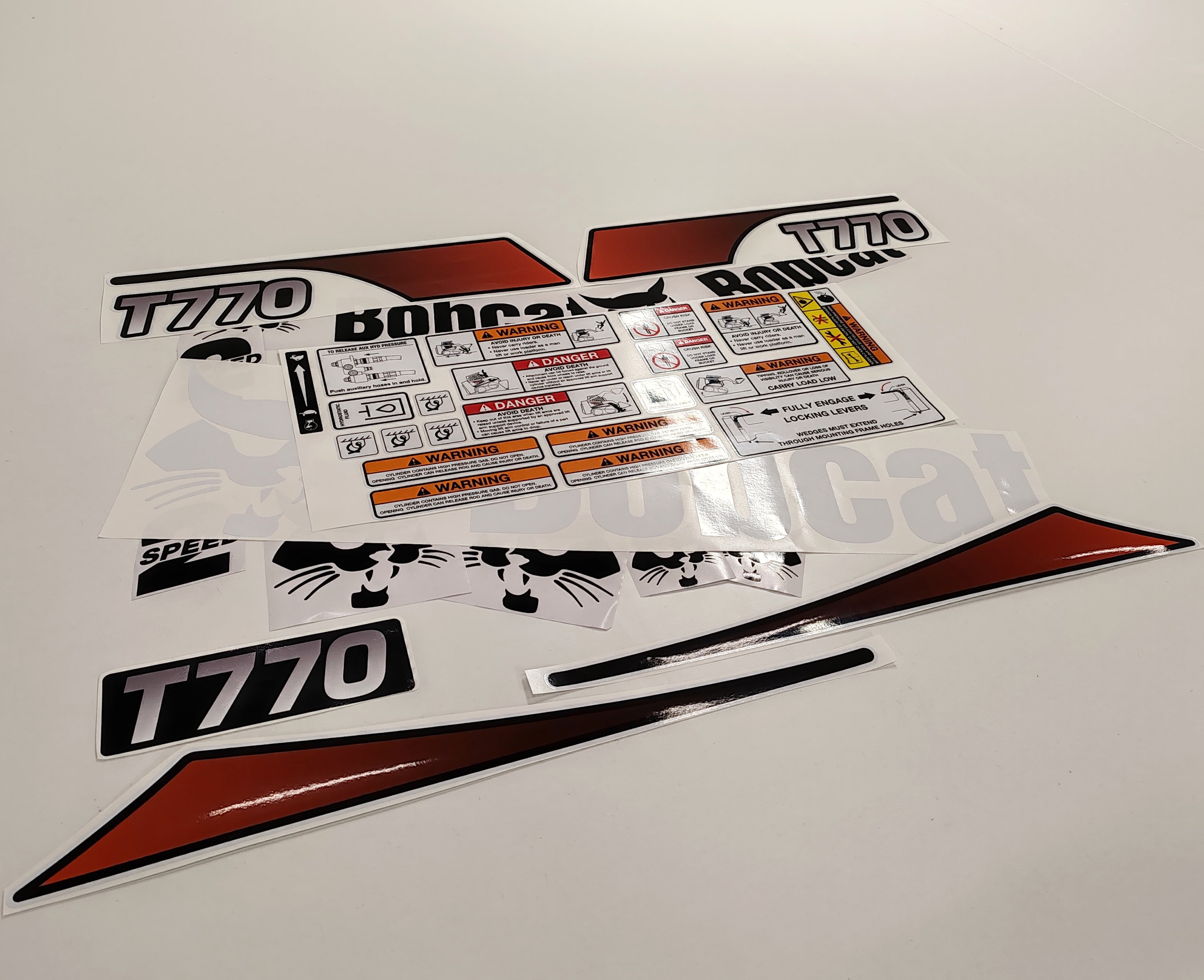 411 Decals Aftermarket Replacement Sticker Set Compatible with Bobcat ...