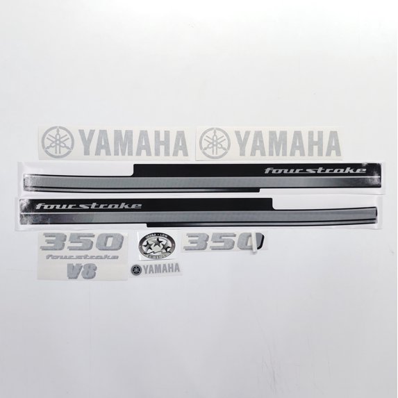 411 Decals Aftermarket Replacement for Yamaha 350 (2008) Outboard Decal ...
