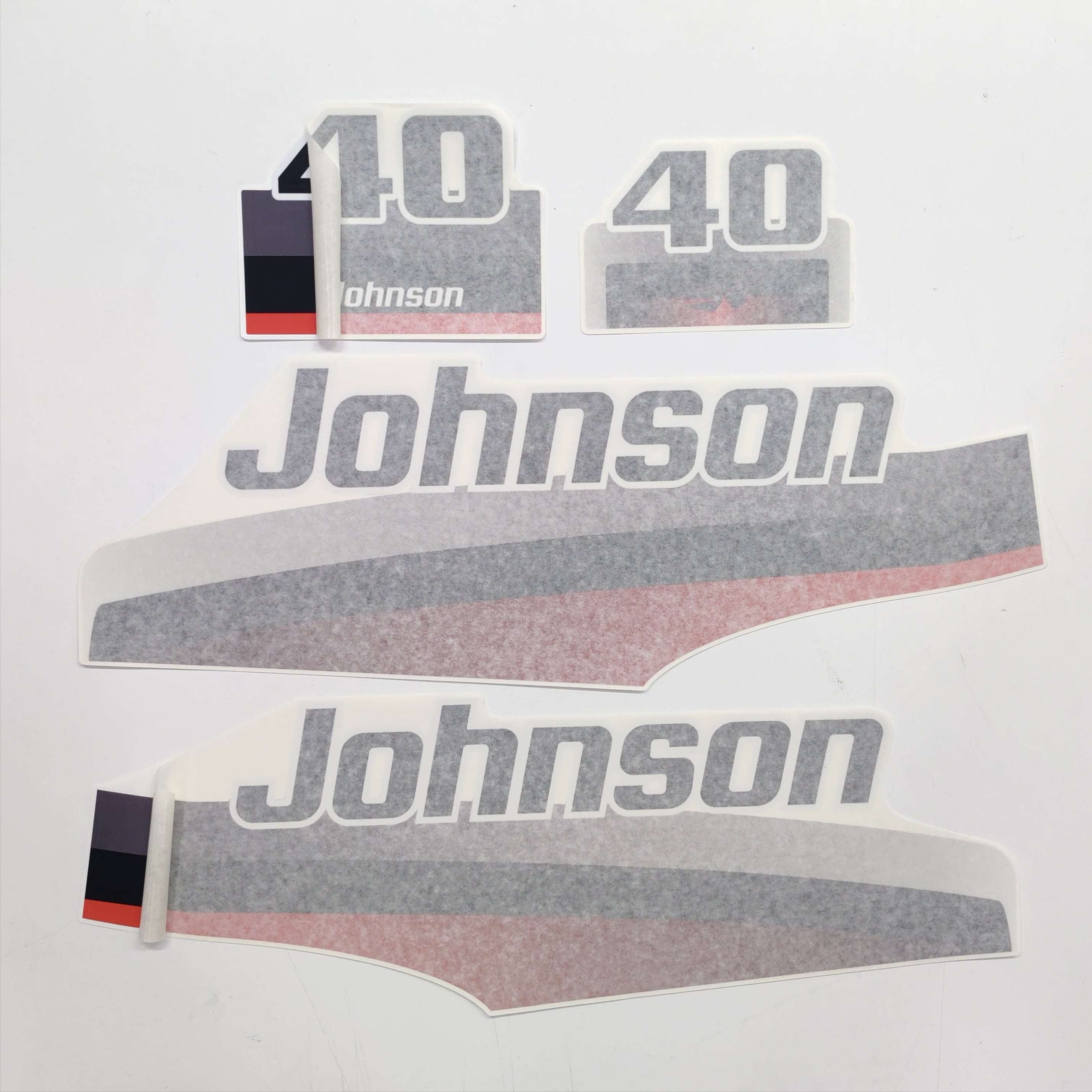411 Decals Replacement Decal Sticker Set for Johnson 40 HP 3-Cylinder ...