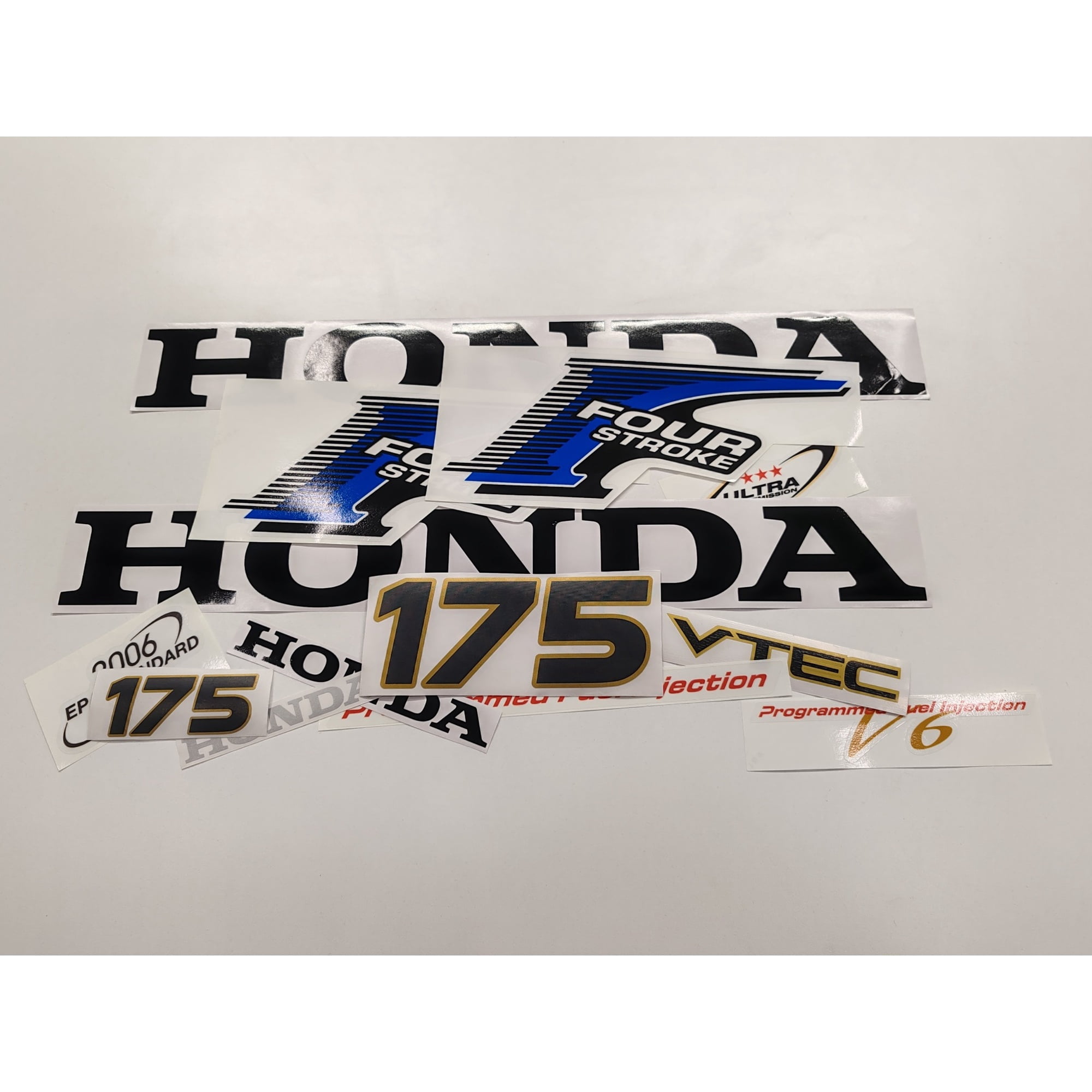411 Decals Replacement for Honda 175 Four Stroke (2002-2007) Blue ...