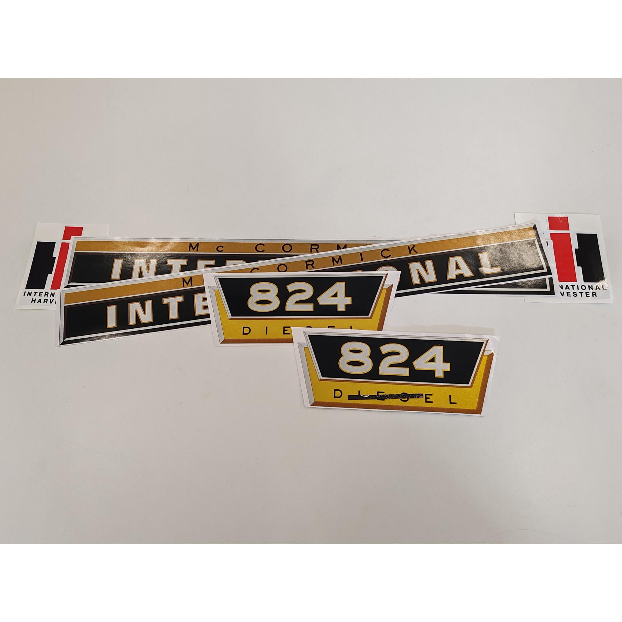 411 Decals Replacement for International McCormick 824 Tractor Decal ...