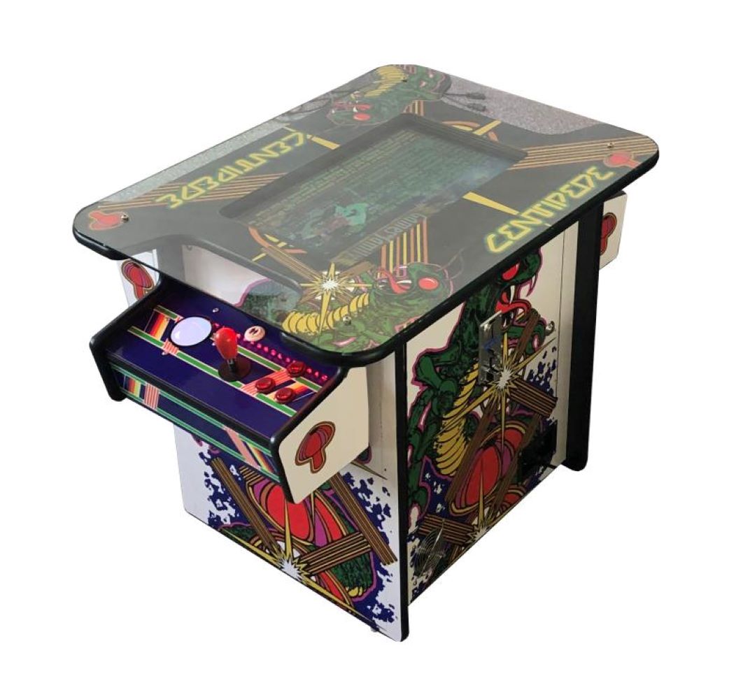 412 Arcade Commercial Cocktail Table Machine Centipede TrackBall ...