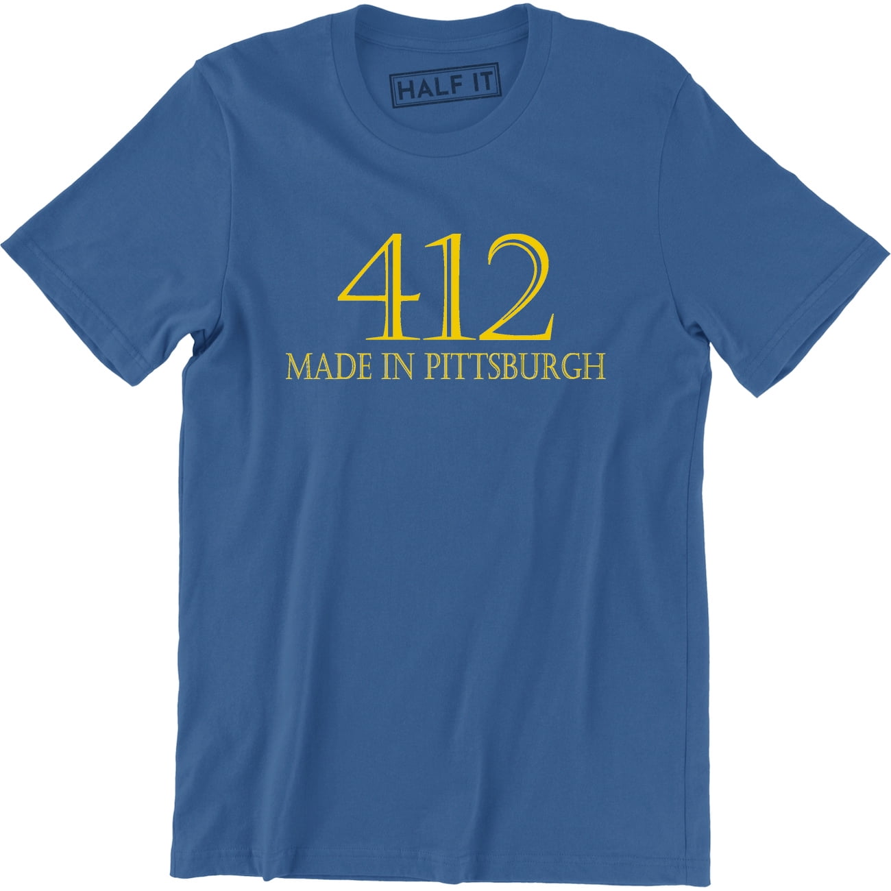412 Made In Pittsburgh Area Code Sl City Pennsylvania PA Men T-Shirt ...