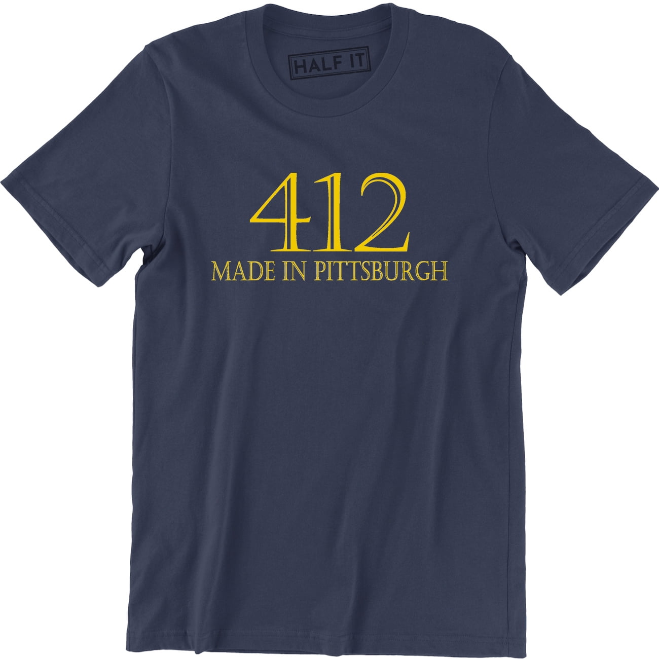 412 Made In Pittsburgh Area Code Sl City Pennsylvania PA Men T-Shirt ...