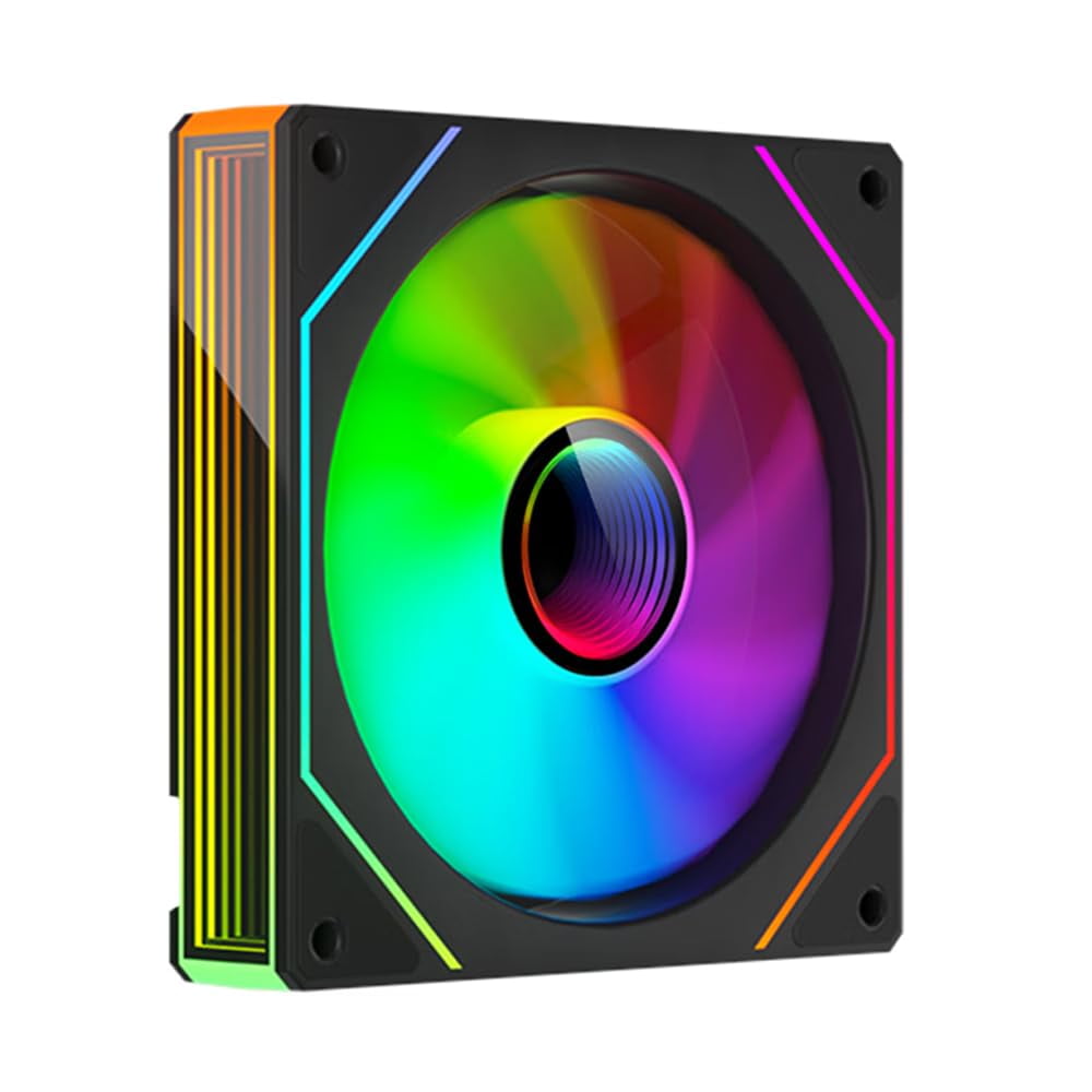 4120 reverse blade case fan, infinite mirror light effect 53 ...