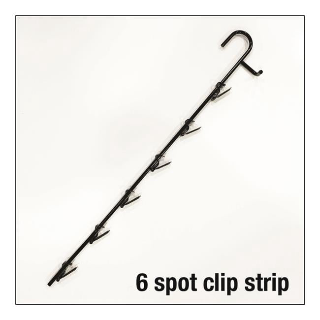 41268 9076311 5 x 5 x 19 in. Retail First Wood Grain Metal Clip Strip ...