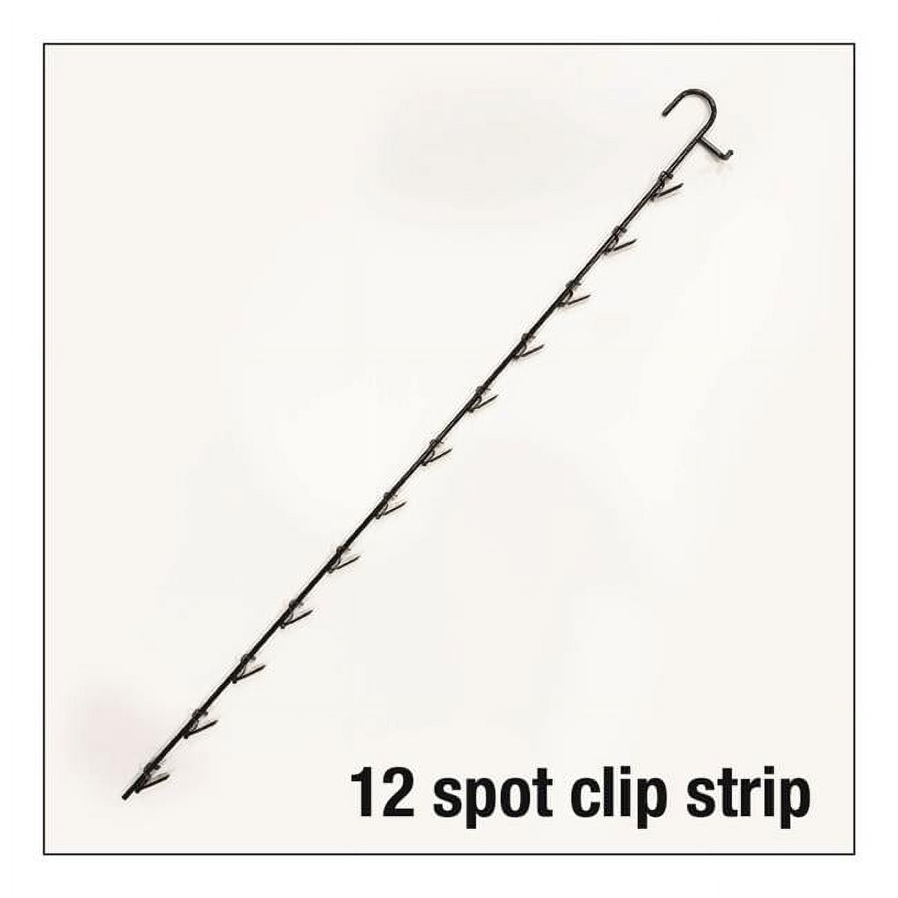 41273 5 x 5 x 31 in. Retail First Wood Grain Clip Metal Strip, Black ...