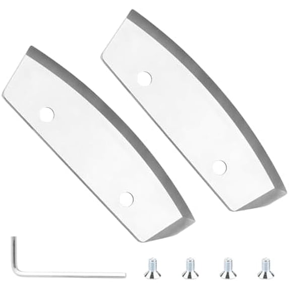 41287 Auger Blades 10 Inch Replacement for ION, Stainless Steel Spiral ...