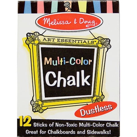 4130 Multi-Colored Chalk 12 Piece - Walmart.com