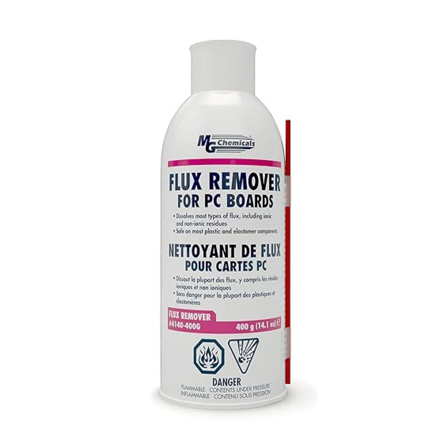 4140 Flux Remover for PC Boards - 400g Aerosol Can - Electronics ...