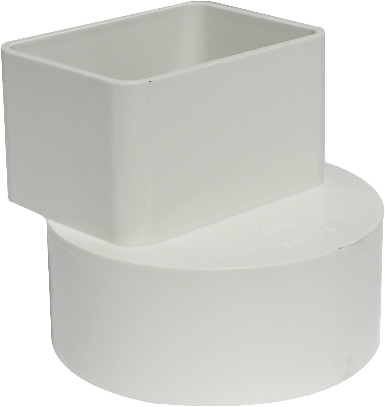 414462BC PVC Sew 2X3X4 Flush Down Spout Adaptor - Walmart.com