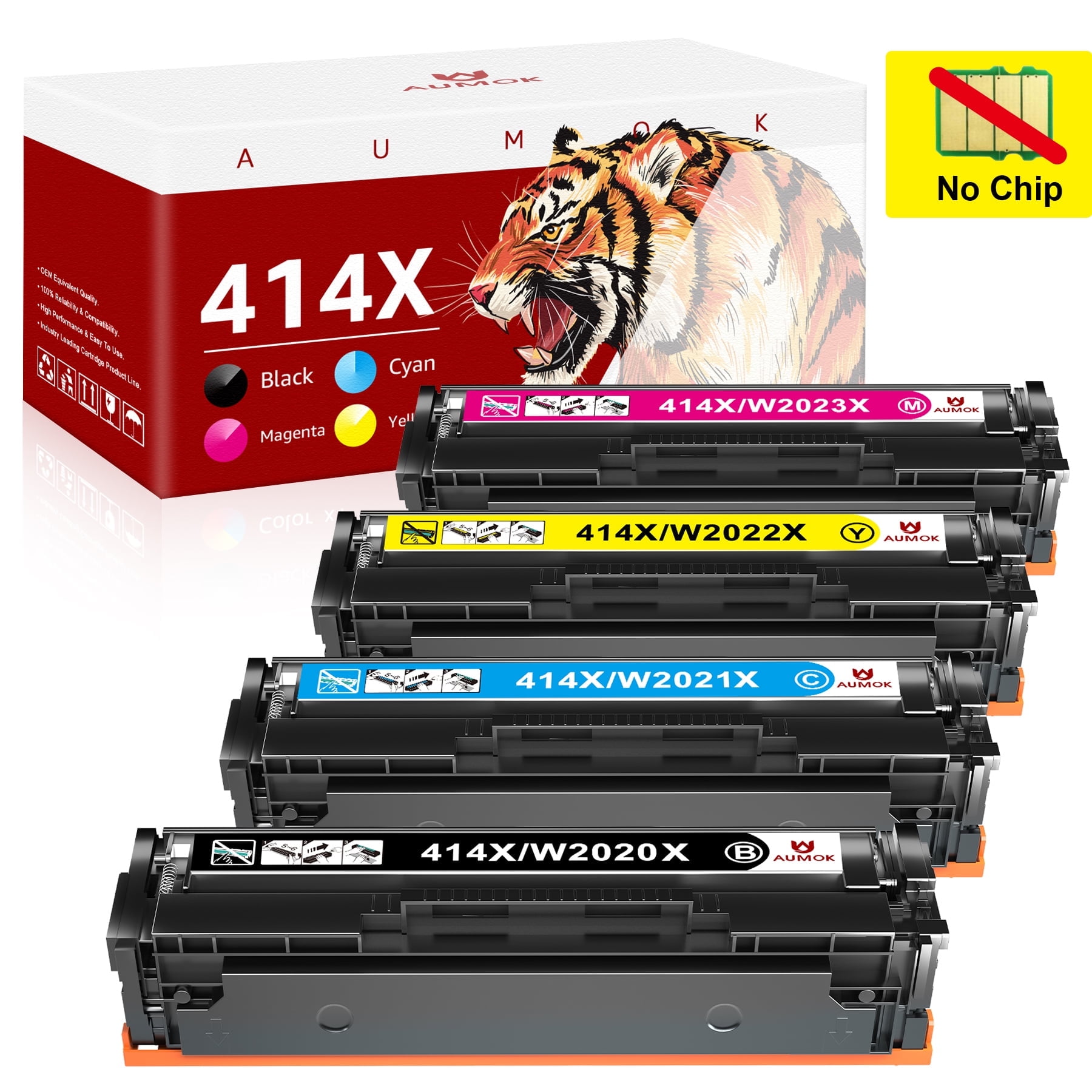 Free Shipping! HP 414X Toner Cartridges for LaserJet Pro MFP M479fdw ...