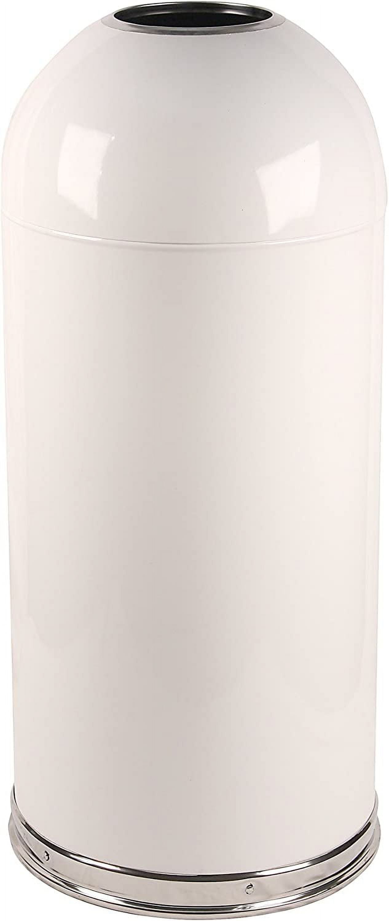 415DTWH Steel 15-Gallon Standard Open Top Indoor Waste Receptacle with ...