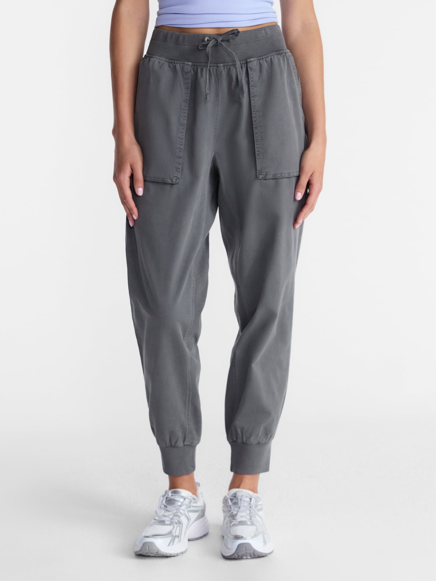 Avia Women's and Women's Plus Relaxed Fit Joggers, 28'' Inseam, Sizes ...