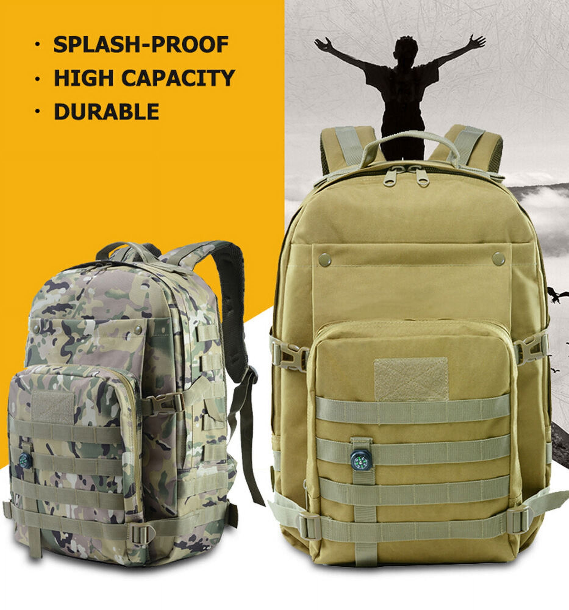 41L Tactical Medical Backpack Pouch Molle Bag Pack First Aid Kit ...