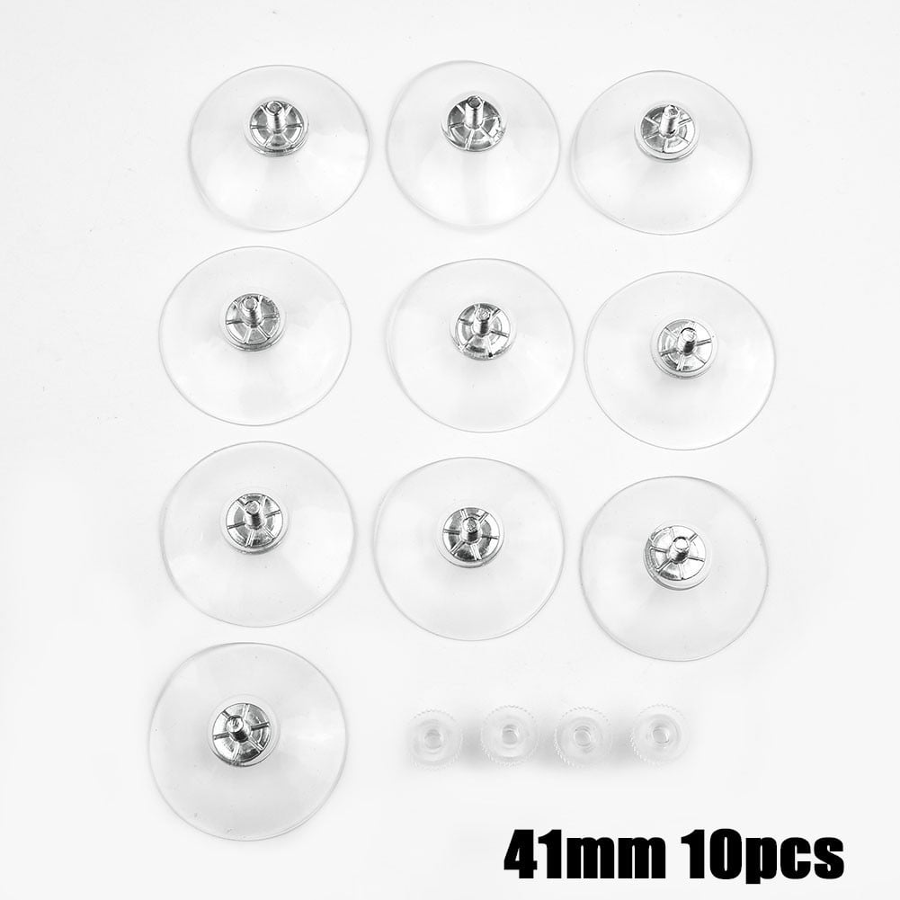 41Mm Thumb Screw Clear Suction Cups White Nut Rubber Casement Suckers ...