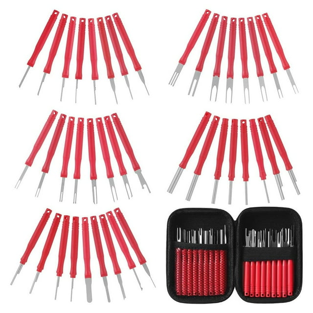 41Pcs Pin Extractor Tool Terminal Ejector Connector Removal Kit With ...