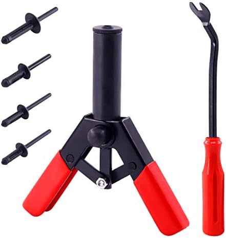 41Pcs Poly Rivet Gun Set with 1Pcs Rivet Removal Tool, Poly Rivet Tool ...