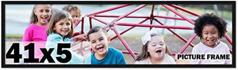 41X5 Frame Black Picture Frame - Complete Modern Photo Frame Includes ...