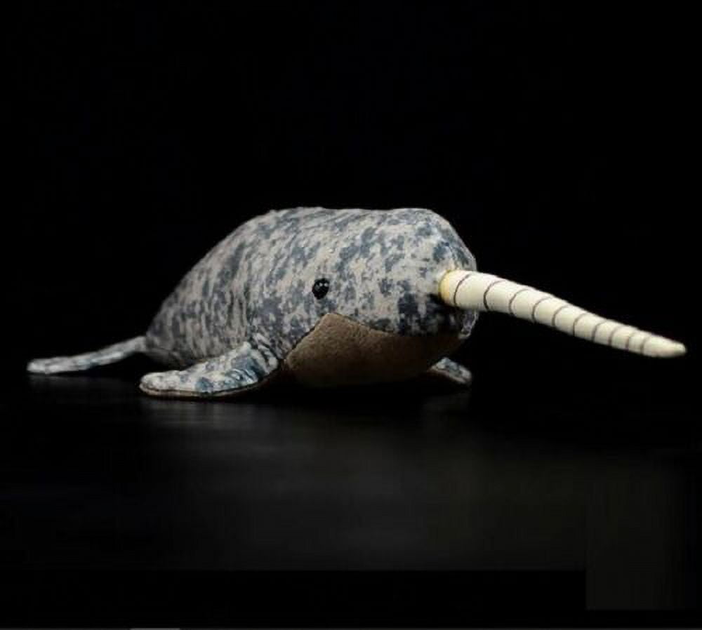 41cm Narwhal Whale Plush Toy Stuffed Sea Animal Soft Doll Kids Gift New ...