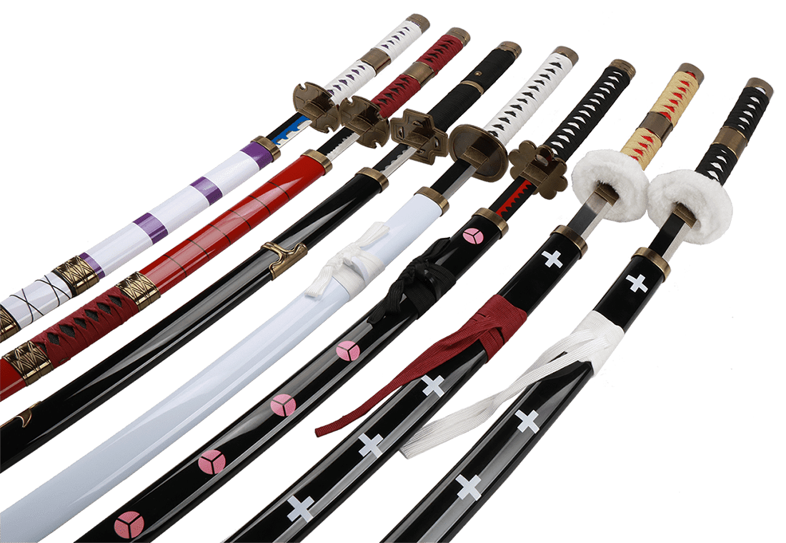 41 inches Shusui Roronoa Zoro Sword Real Metal with Holder Stand ...