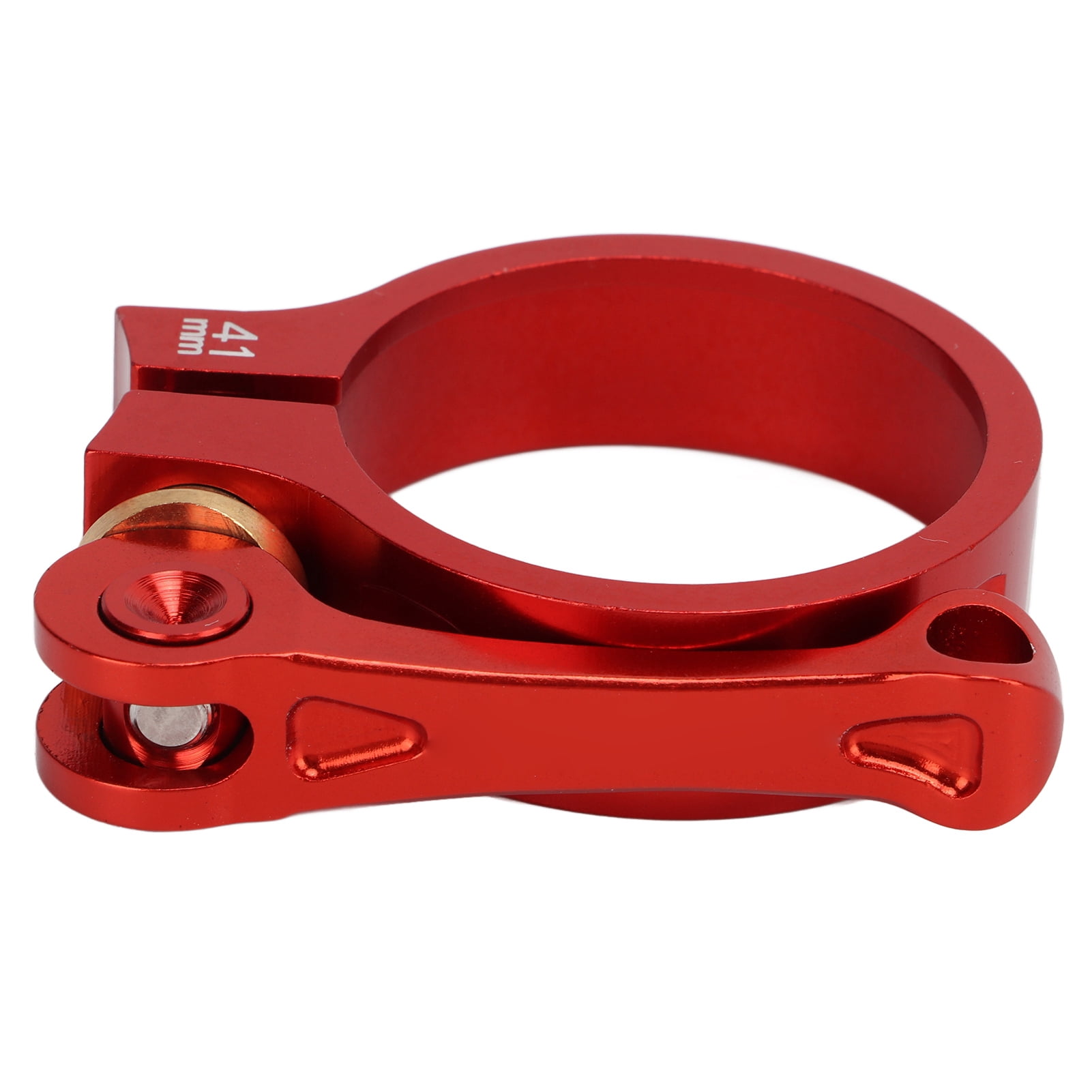 41mm Bike Seat Post Clamp CNC Aluminium Alloy Bicycle Quick Release ...