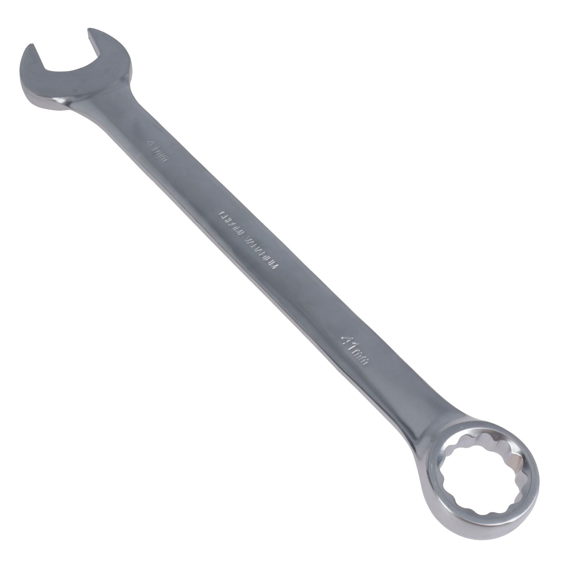 41mm Extra Large Metric Combination Spanner Wrench CRV Ring & Open ...
